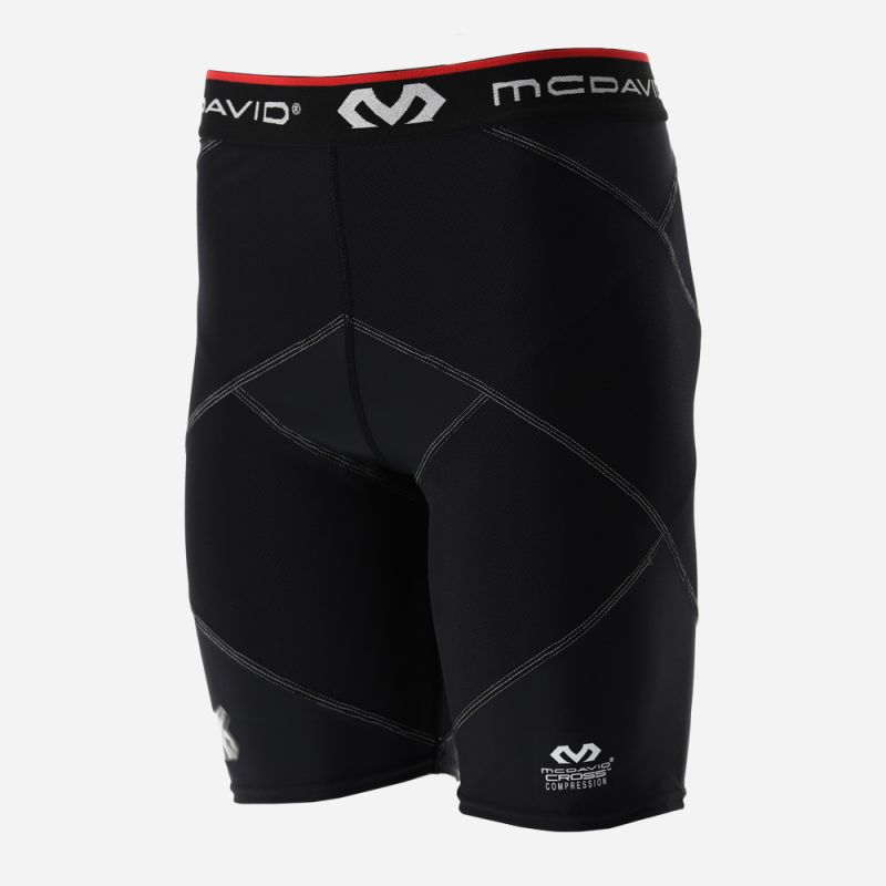 McDavid Super Cross Compression Short mit Hip Spica schwarz ...