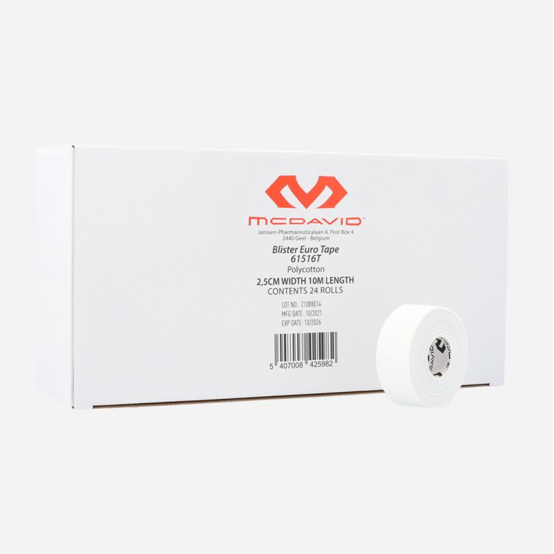 McDavid Tape weiss 2.5cm x 10m (24-Pack) | volleyballshop.ch